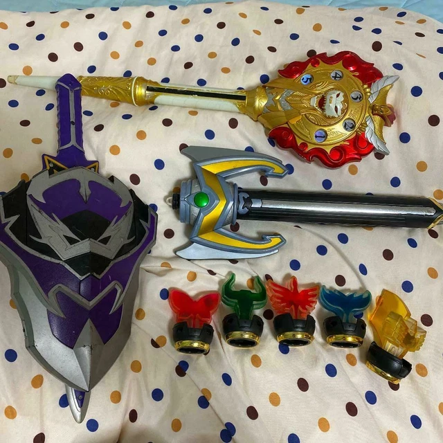 POWER RANGERS MYSTIC Force Magiranger DX Weapon Set Morpher Stick Sword ...