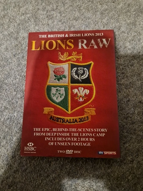 BRITISH AND IRISH Lions - Australia 2013: Lions Raw DVD (2013) The ...