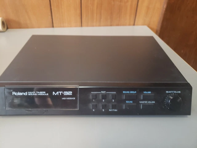 VINTAGE ROLAND MT-32 Multi Timbre Sound Module - Synthesizer very good ...