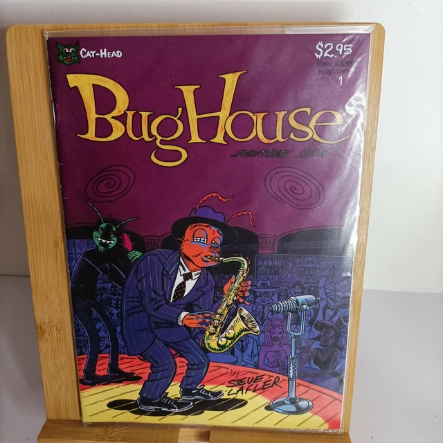 BUGHOUSE NO 1 underground comics Steve Lafler Vintage Collectable Comic ...