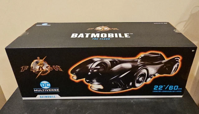 MCFARLANE TOYS BATMOBILE The Flash DC Multiverse 89 Michael Keaton ...