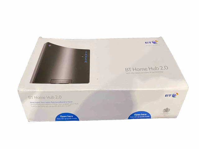 BT HOME HUB 2.0 Type A Wireless N Router BNIB Sealed £0.99 - PicClick UK