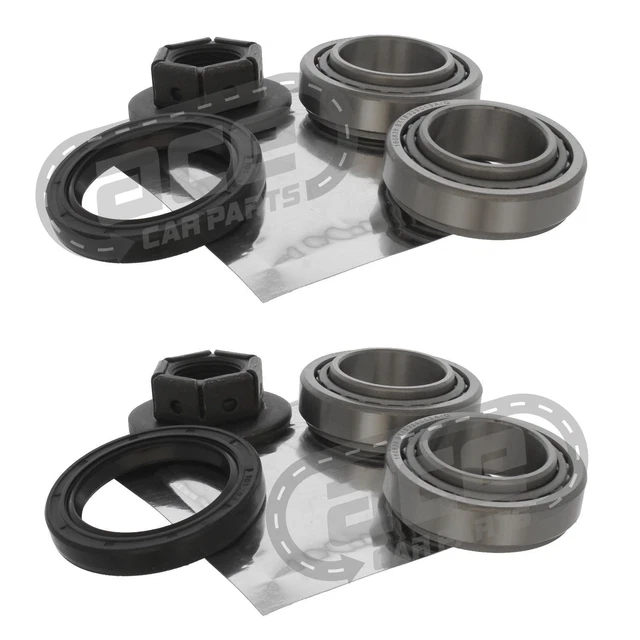 FORD FIESTA MK4 Van 1996-2000 Rear Wheel Bearing Kits 2 Piece Bearing 1 ...
