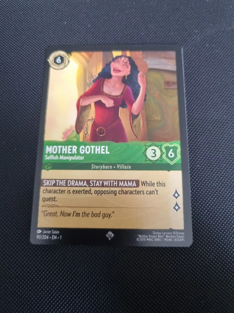 MOTHER GOTHEL SELFISH Manipulator - Disney Lorcana - Non-Holo Super ... MOTHER GOTHEL SELFISH Manipulator - Disney Lorcana - Non-Holo Super ...