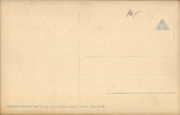 AK FÜRST HEINRICH XXVII und Fürstin Elise Reuss j.L, Erbprinz ...