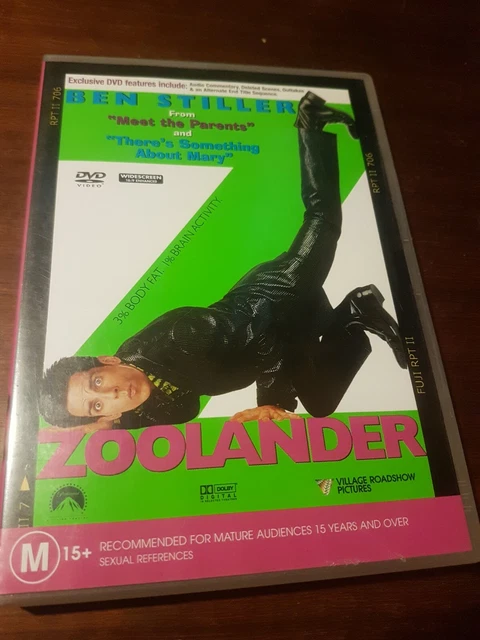 ZOOLANDER (R4 DVD, 2002) Ben Stiller GC FREE POST $3.80 - PicClick AU