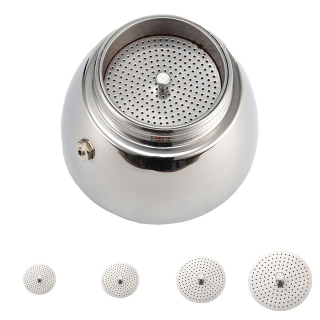 POT CAF moka en acier inoxydable de haute qualit poudre press e pour 4 ...