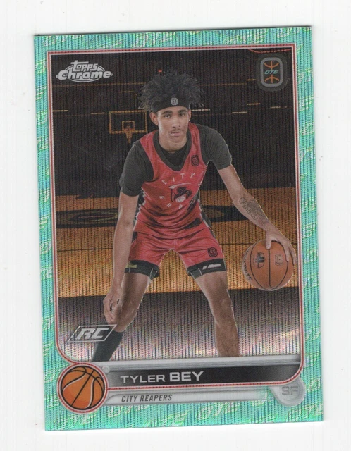 2022-23 TOPPS CHROME Ote Ote Overtime Elite Réfracteur Aqua Wave 168/ ...