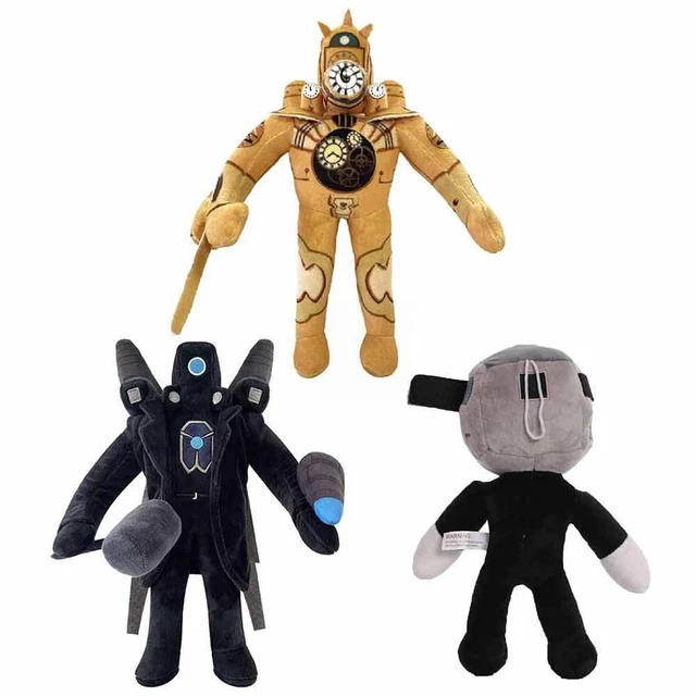Skibidi Toilet Plush Toiletman Cameraman Speakerman Stuffed Doll Toy