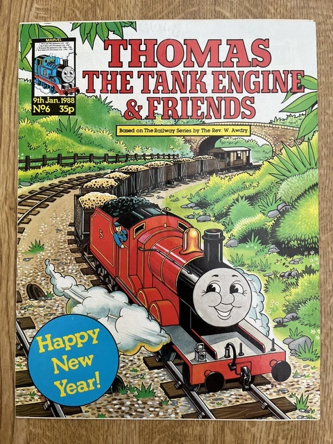 VINTAGE THOMAS THE Tank Engine & Friends Marvel Comic No. 6. 9th ...