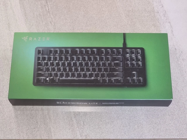 RAZER BLACKWIDOW LITE Silent Mechanical Keyboard - Black, UK Layout £60 ...