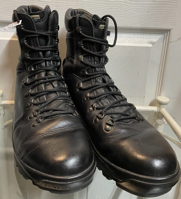 ALTBERG PEACEKEEPER P1 Black British EX-Police Combat Boots 11.5M UK ...