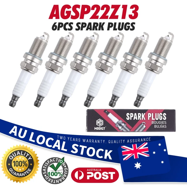 1.3MM SPARK PLUGS For Ford Falcon BA BF FG Territory SX 6cyl Petrol ...