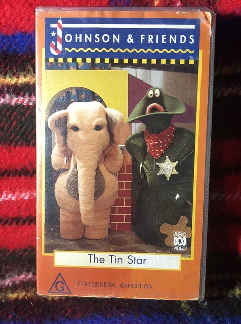 JOHNSON AND FRIENDS - The Tin Star VHS RARE ABC Kids $39.99 - PicClick AU