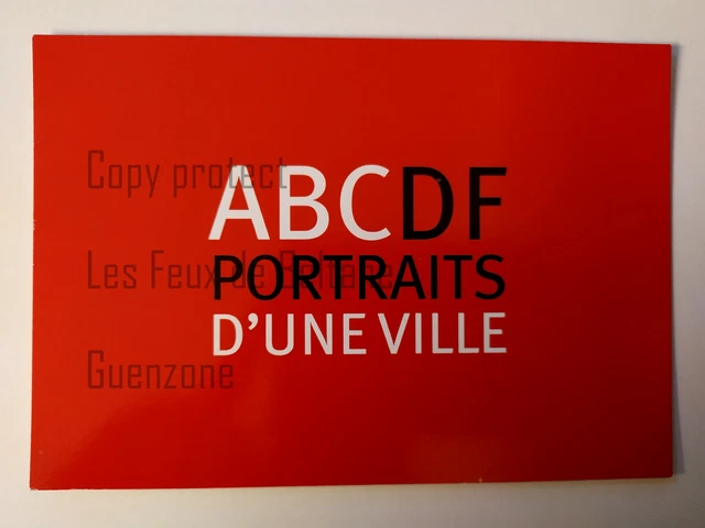 EXPOSITION ABCDF PORTRAITS D'UNE VILLE MEXICO carte postale EUR 5,00 ...