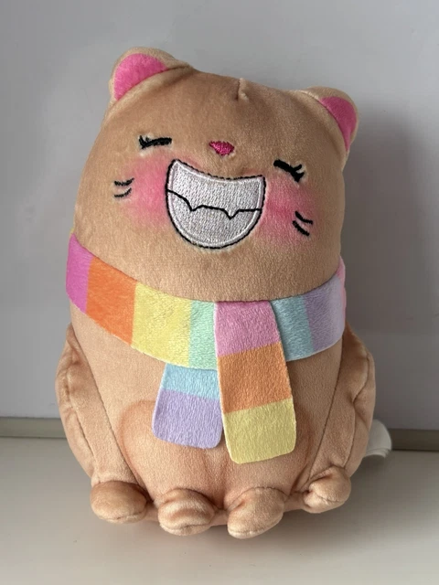 MORIAH ELIZABETH CATHY the Cat Rainbow Scarf 6” Mystery Soft Plush Toy ...