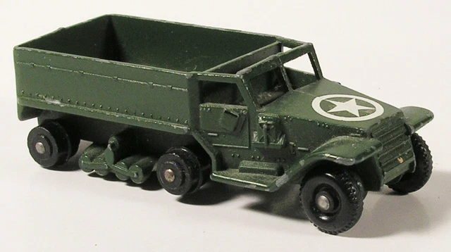 MATCHBOX 49 M3 Bpw Personnel Carrier Army Ww2 Vintage Lesney 1-75 ...