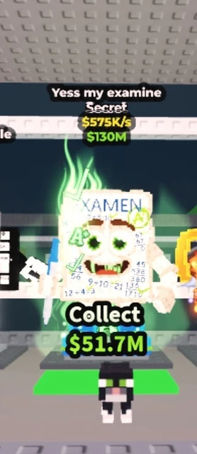 STEAL A BRAINROT | RARE NEW Secret Yess my examine | 575k/s £7.14 ...