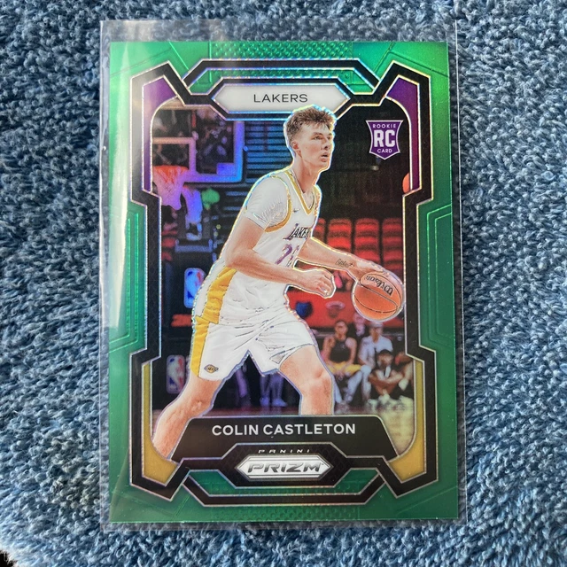 ROOKIE VERTE COLIN Castleton 2023-24 Panini Prizm Los Angeles Lakers ...