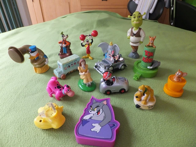 15 MCDONALDS BURGER King Disneyland Paris Dumbo Shrek Goofy Flintstones ...