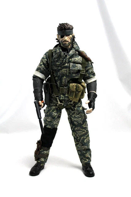 METAL GEAR SOLID 3 Snake Eater Croc Head Camo RAH 1/6 Figure MGS PS 4 5 ...
