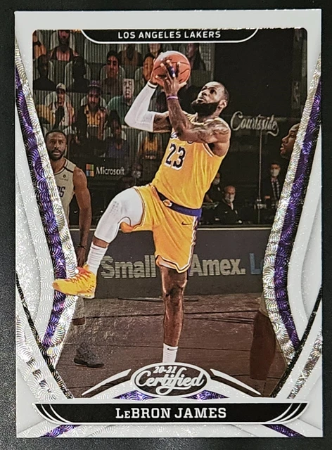 LEBRON JAMES 2020-21 Panini Certified ASIA EXCLUSIVE Base Card (no.24 ...