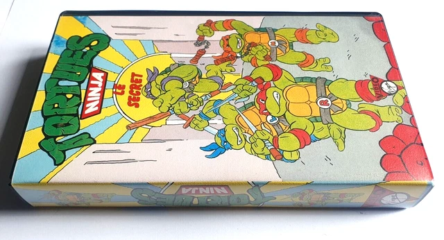 VHS LE SECRET TMNT Teenage Mutant Ninja Turtles 89 1990 Original ...