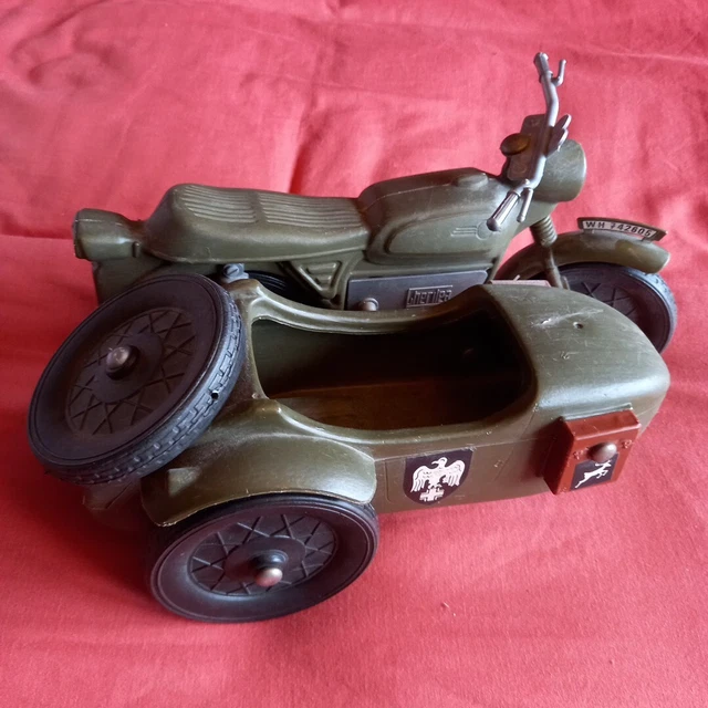 VINTAGE 1970S ACTION MAN CHERILEA MOTORCYCLE & SIDECAR £30.00 - PicClick UK