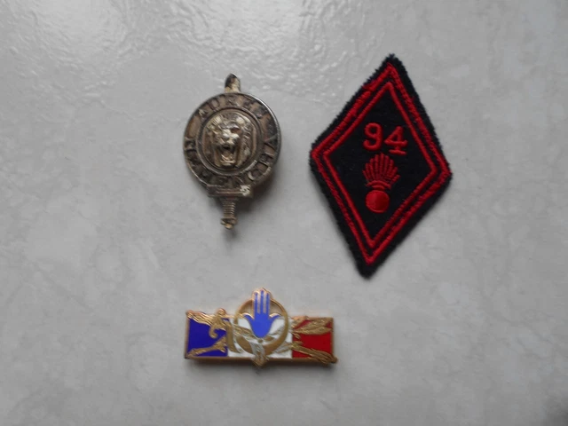 INSIGNES LOT Commandos De Chasse Lr 134 Du 94 Ri Aures Nemencha Afn EUR ...