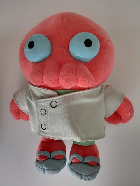 TOYNAMI FUTURAMA DR. Zoidberg 11" Soft Plush Toy Figure 2011 Retired ...