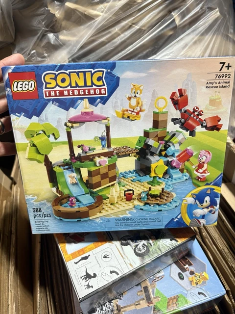 LEGO SONIC THE Hedgehog Amy’s Animal Rescue Island 76992 Building Toy ...