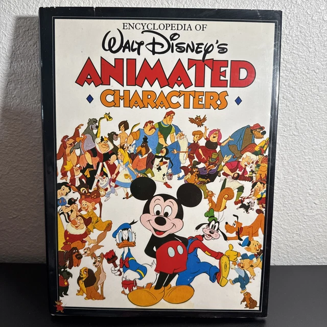 ENCYCLOPEDIA OF WALT Disney's Animated Characters 1987 John Grant 1ST ...