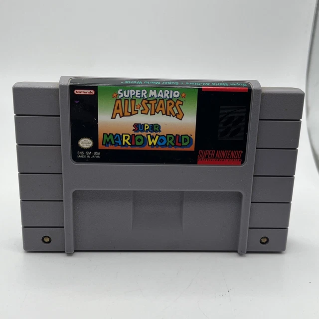 SUPER MARIO ALL Stars Super Nintendo SNES 1992 EUR 21,82 - PicClick FR