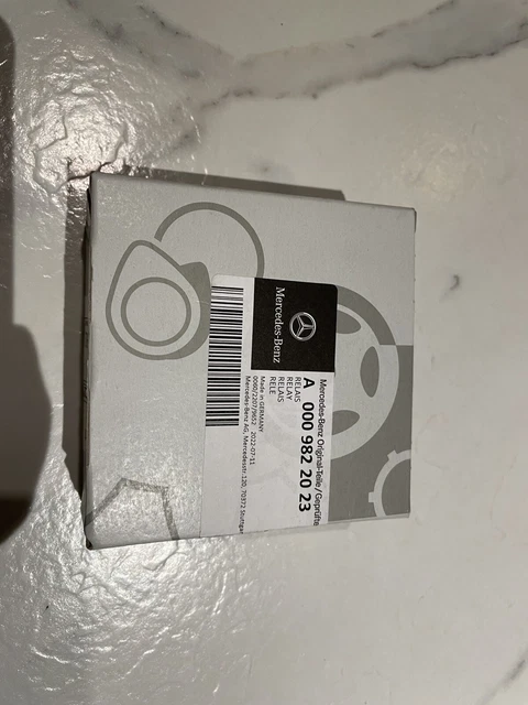 ORIGINAL MERCEDES BENZ Backup-Batterie Relais A0009822023 EUR 115,00 ...
