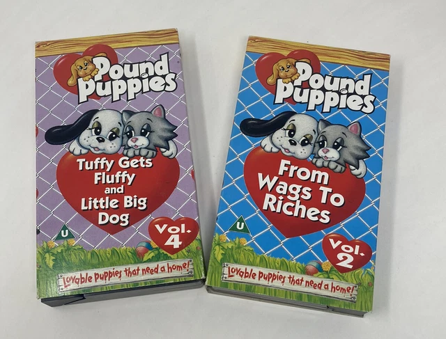 POUND PUPPIES VHS Bundle Cardboard Sleeves 90’s £20.00 - PicClick UK