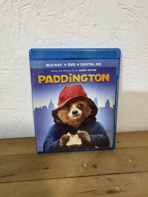 PADDINGTON BLU-RAY DIGITAL Copy +DVD Nicole Kidman Used Movie Animated ...