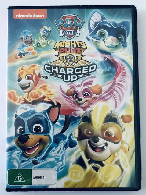 PAW PATROL MIGHTY Pups Charged Up DVD NEW & SEALED*** Region 4 Aus ...