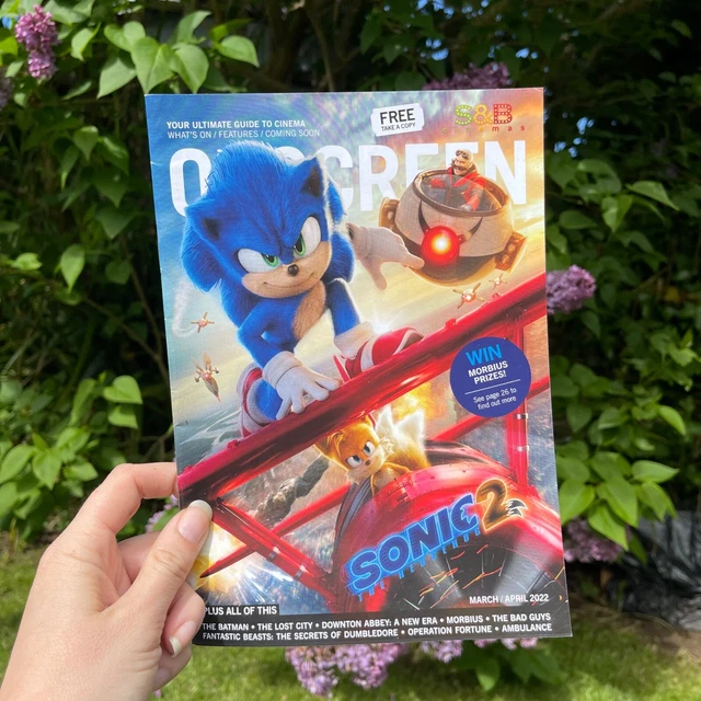 RARE CINEMA BOOK Featuring SEGA Sonic The Hedgehog Movie 2 / Plush ...