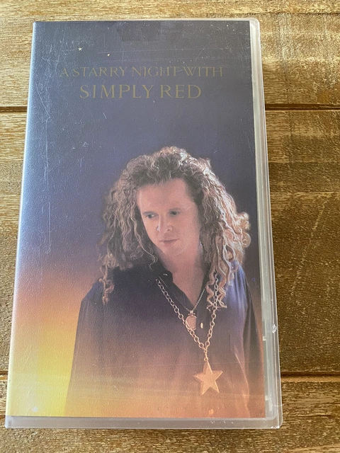 A STARRY NIGHT With Simply Red VHS Video 1992 Hamburg Concert 12 Tracks ...