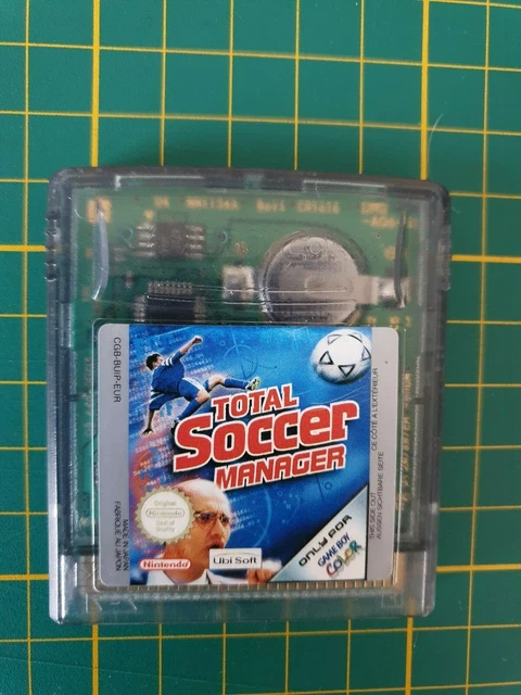 GAME BOY GAMEBOY Color Gbc Game Rare Total Soccer Manager Eur EUR 5,99 ...