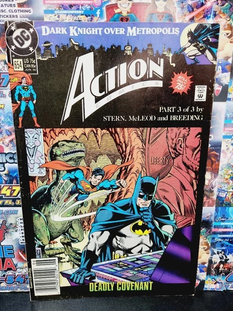 DC SUPERMAN ACTION COMICS #654 Dark Knight Deadly Covenant partie 3 de ...