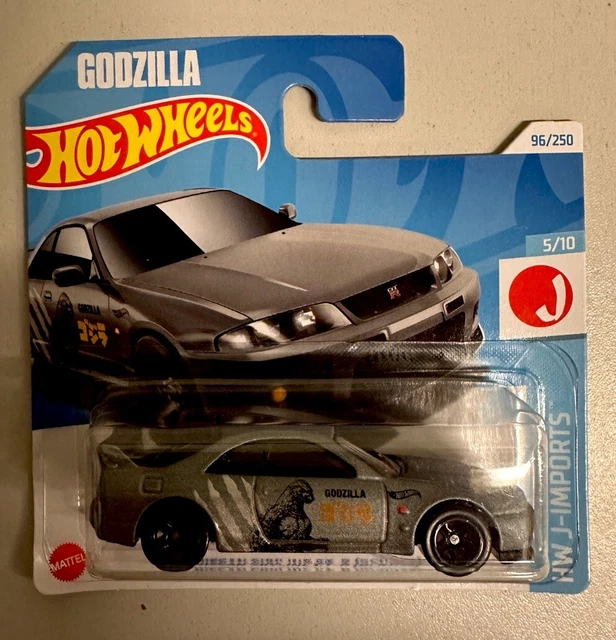 HOT WHEELS NISSAN Skyline GTR R33, Godzilla, Grey, HW J-Imports ...