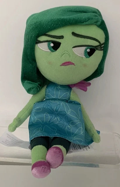 OFFICIAL DISNEY STORE Pixar Inside Out Disgust Plush Doll - Perfect ...