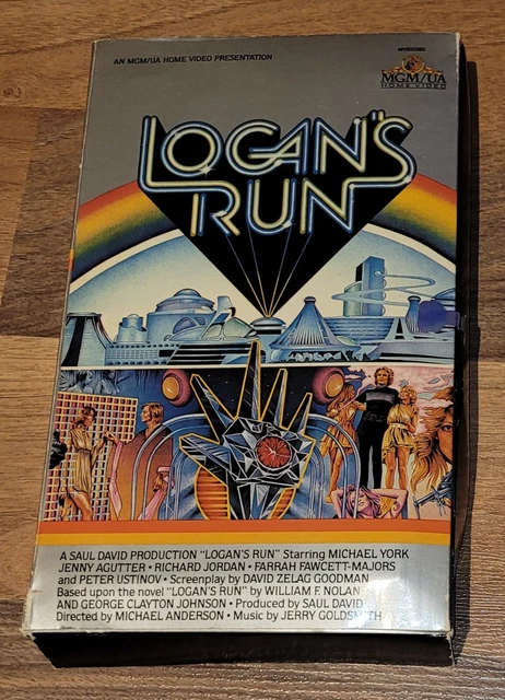LOGANS RUN VHS MGM/UA 1981 USA big box $15.00 - PicClick CA
