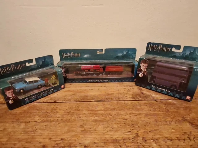 CORGI HARRY POTTER Diecast. Knight Bus, Hogwarts Express, Ford Anglia £ ...
