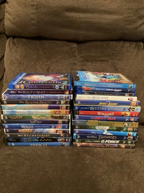 WALT DISNEY CHILDREN PG DVD Movies Videos Classic Animated With Cases ...