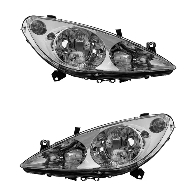 PHARE AVANT SET pour Peugeot 307 Année Fab. 04/01- >> H7+H1 Phares EUR 207,47 - PicClick FR