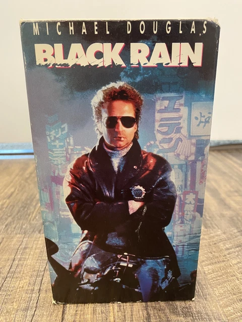 BLACK RAIN VHS Action Thriller Crime Drama Michael Douglas Andy Garcia Japan £1.89 - PicClick UK