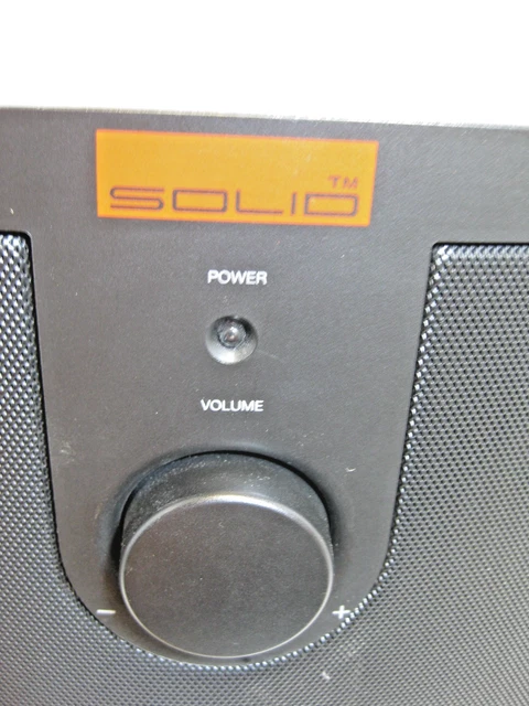 B&W ROCK SOLID Sounds Active Power Bass Speaker £50.00 - PicClick UK