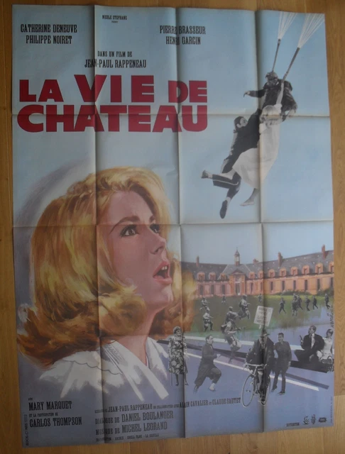 LA VIE DE CHATEAU catherine deneuve affiche cinema 160x120 cm originale ...